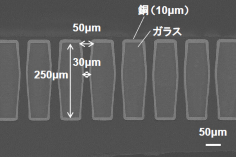 TGV 微細電極技術 - EBINAX株式会社